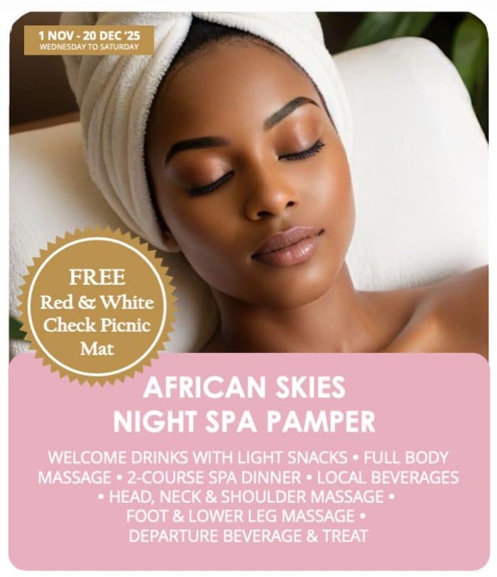 African Sanctuary Retreat Special - Mowana Spa